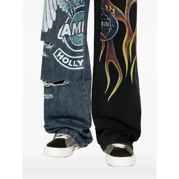 Amiri Denim Loose-fit Jeans