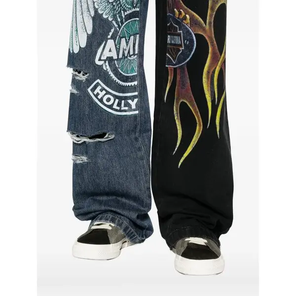 Amiri Denim Loose-fit Jeans