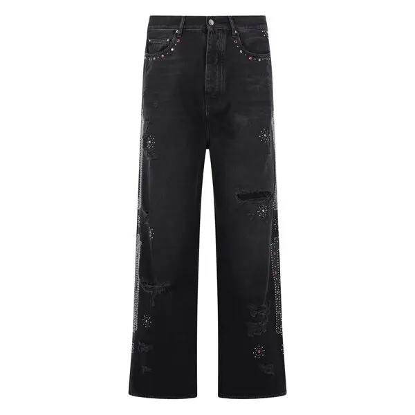 Amiri Denim Wide-leg Jeans