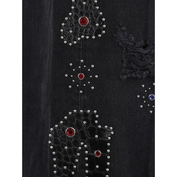 Amiri Denim Wide-leg Jeans