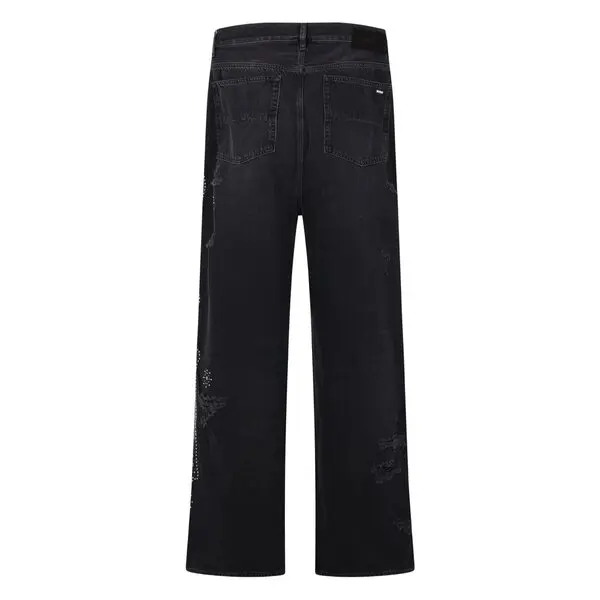 Amiri Denim Wide-leg Jeans