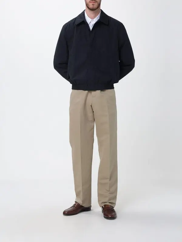Saint Laurent Cassandre Cotton Overshirt - Black