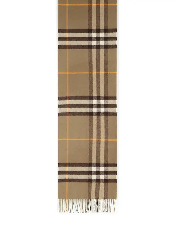 Burberry Mu Giant' Cashmere Scarf - Brown