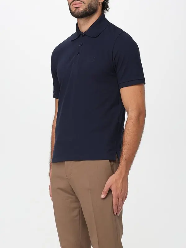 Saint Laurent Cotton Knit Polo Shirt