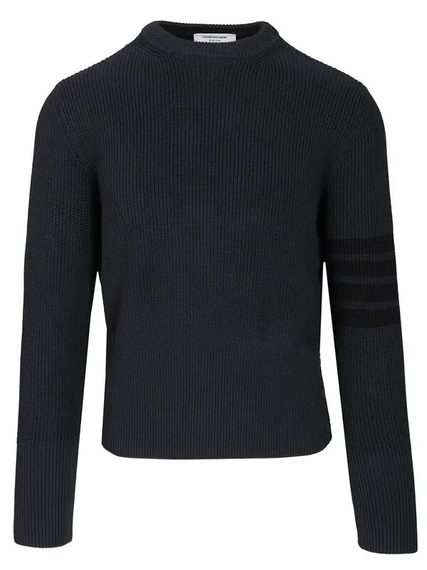 Thom Browne Cotton Sweater - Blue