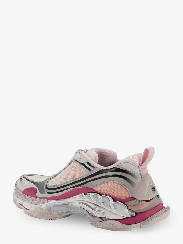 Balenciaga Triple S.2 Gandient Sneakers In Mesh And Nylon With Used Effect - Multicolor