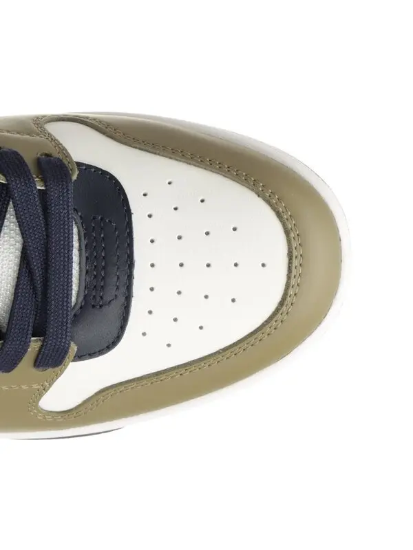 Off-White Out Of Office Leather Sneaker - Green