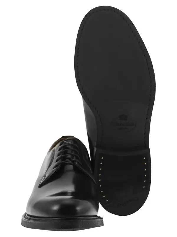 Church's Shannon R 2.0 Polished Calfskin Derby Shoes - Black