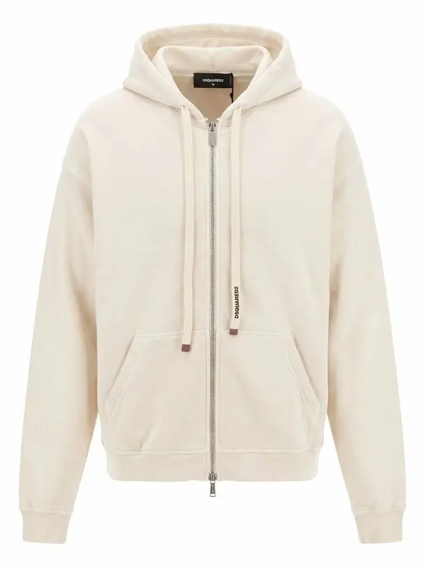 Dsquared2 Relax Zipped Fit Hoodie