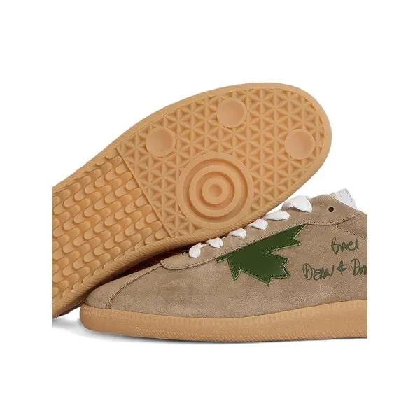 Dsquared2 Suede And Smooth Leather Low-top Sneakers
