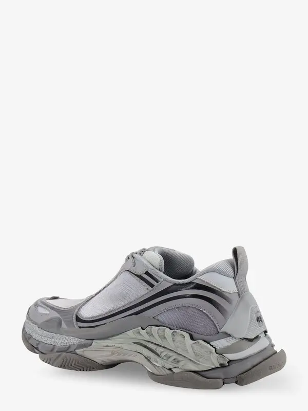 Balenciaga Triple S.2 Gradient Mesh And Nylon Insert Sneakers With Used Effect - Multicolor