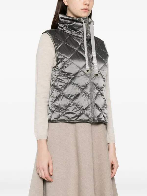 Max Mara Quilted Down Vest