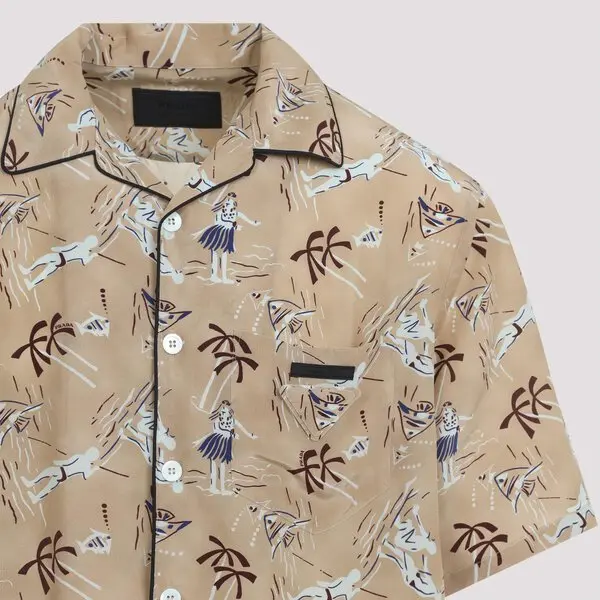 Prada Viscose And Silk Shirt