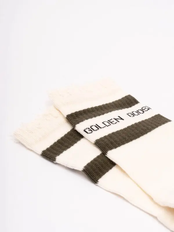 GOLDEN GOOSE Socks Rib/stripes