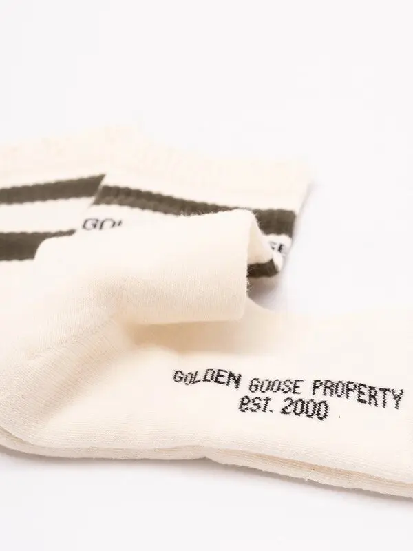 GOLDEN GOOSE Socks Rib/stripes