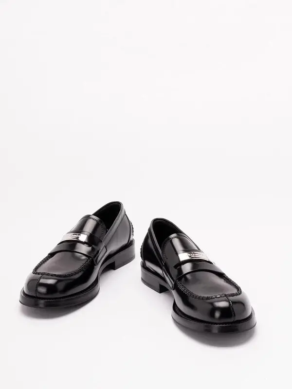 Dolce & Gabbana Brushed Leather Loafers - Multicolor