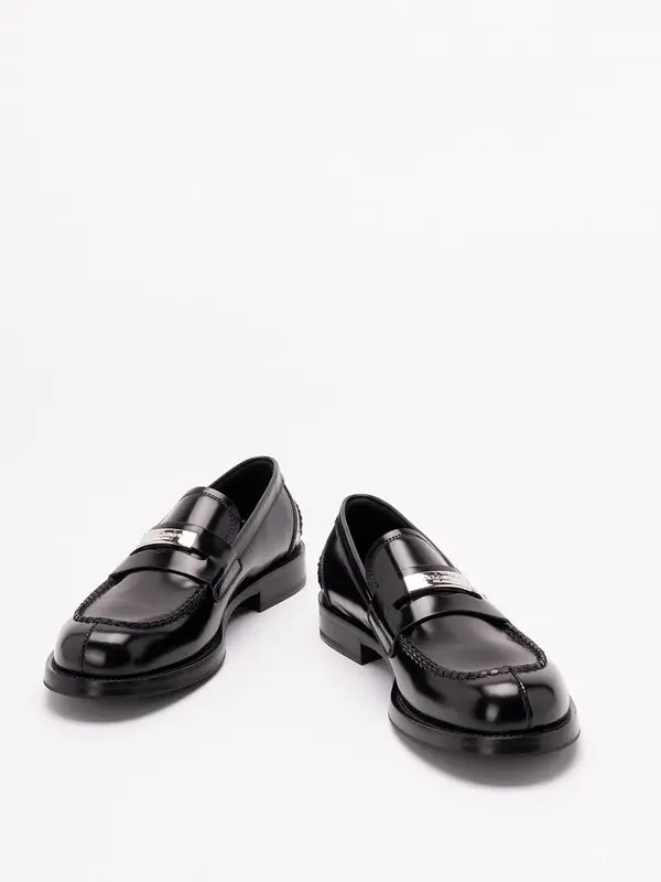 Dolce & Gabbana Brushed Leather Loafers - Multicolor