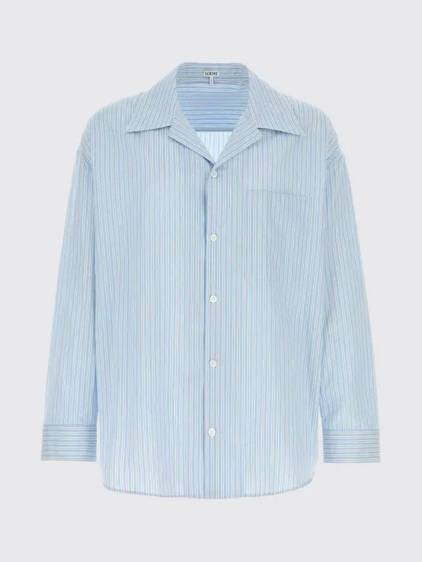 Loewe Striped Cotton Casual Shirt