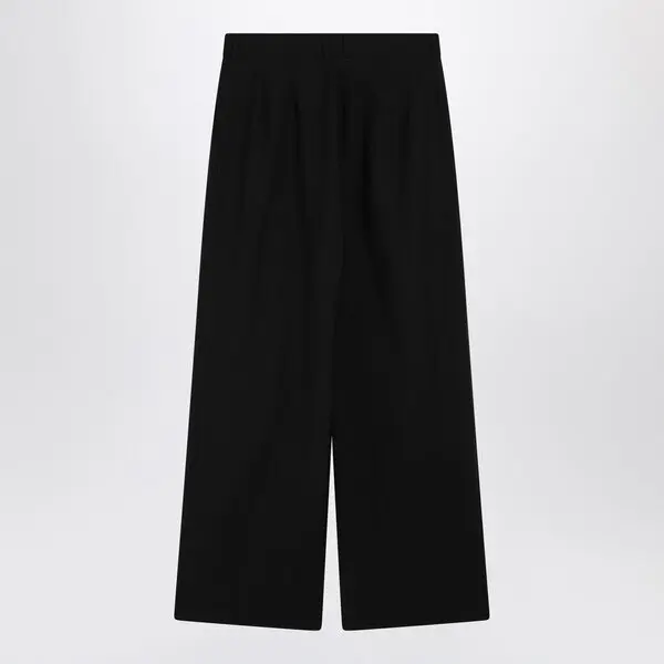 THE FRANKIE SHOP Wide-leg Wool-blend Trousers