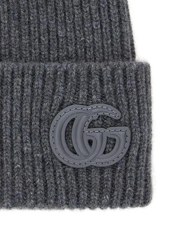 Gucci Logo Patch Beanie - Multicolor