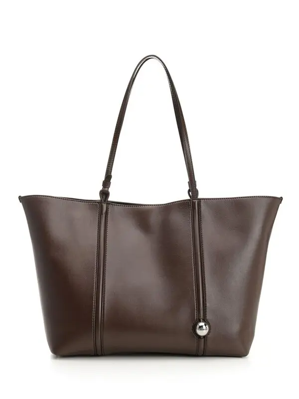 Jacquemus Leather Tote Bag - Brown