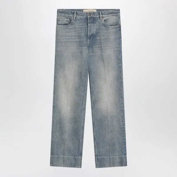 Valentino Garavani Medium Washed-effect Jeans