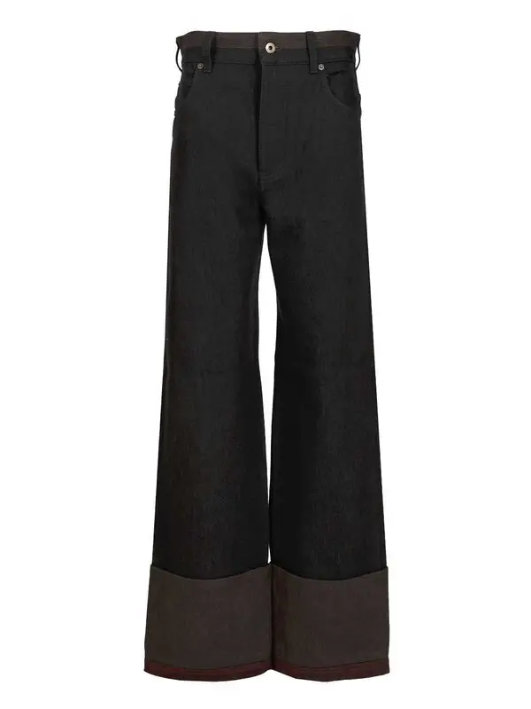 Loewe Cuffed Denim Jeans