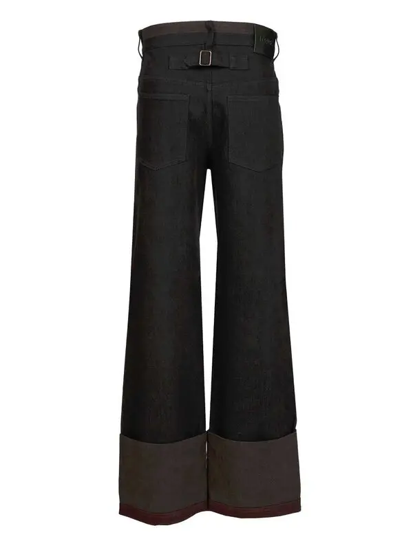 Loewe Cuffed Denim Jeans