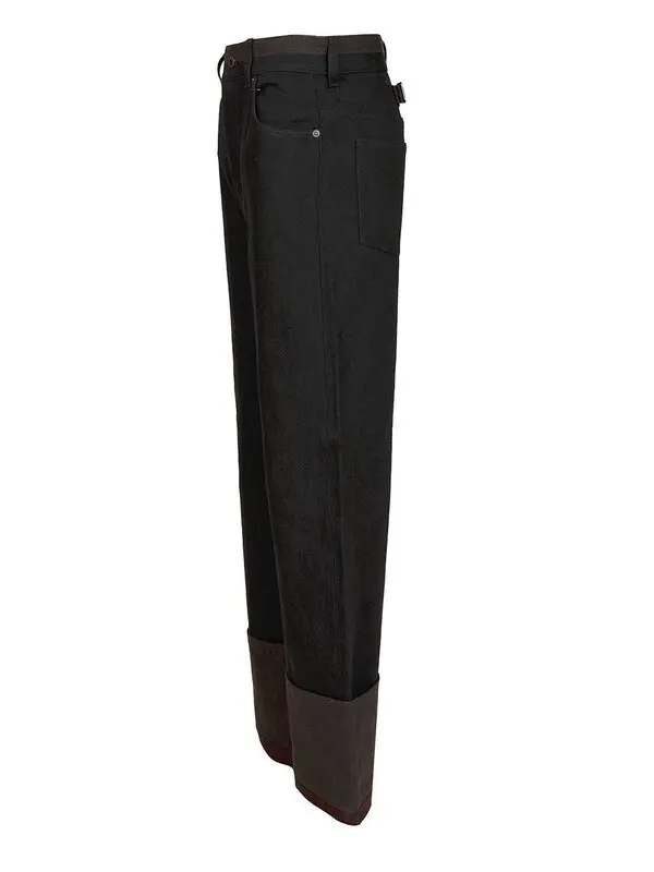Loewe Cuffed Denim Jeans