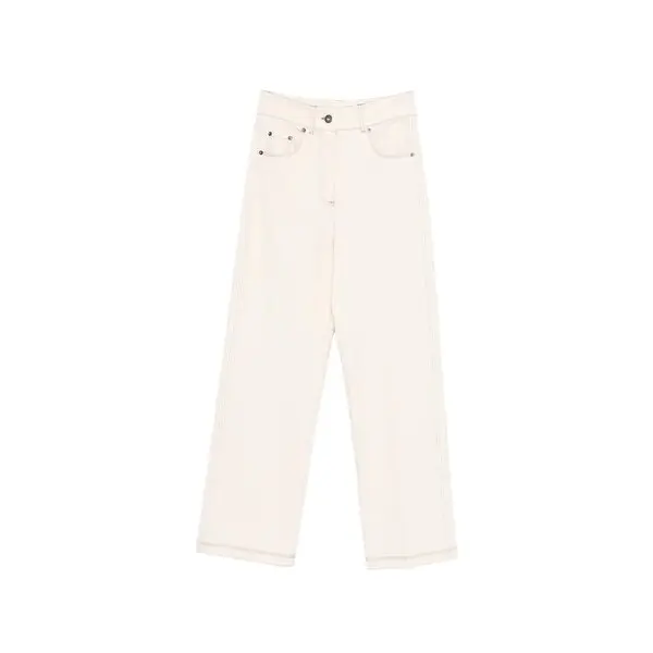 Max Mara Straight Trousers - Cream