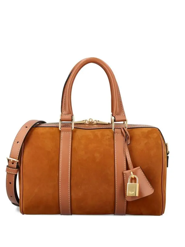 Celine Boston Medium Leather Handbag
