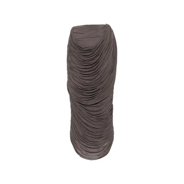 Magda Butrym Asymmetric Draped Skirt