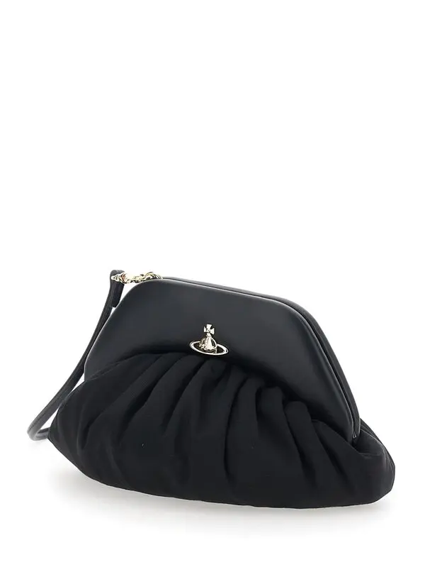 VIVIENNE WESTWOOD Leather Brooke Clutch - Multicolor