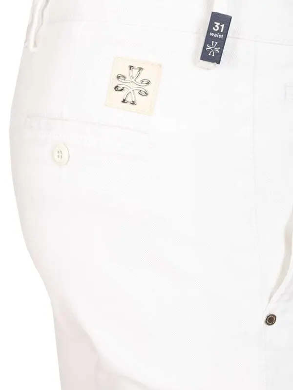 Jacob Cohen Bobby Slim-fit Chino Trousers - White