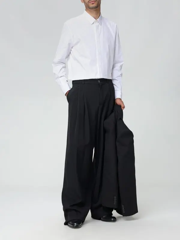 Saint Laurent Shirt In Cotton Poplin
