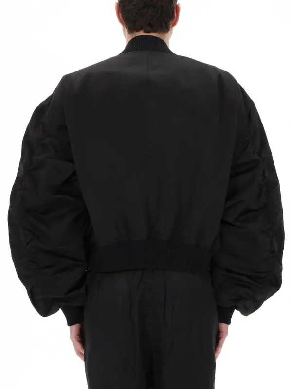 Rick Owens Bucket Flight Jacket - Black