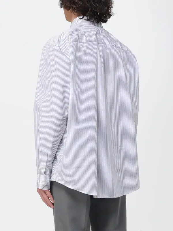 Saint Laurent Striped Cotton Casual Shirt