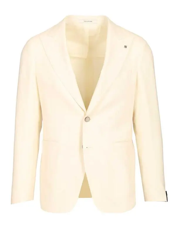 Tagliatore Vesuvio Wool And Silk Blazer
