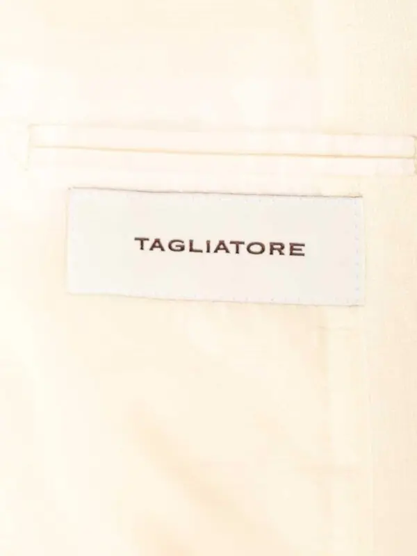 Tagliatore Vesuvio Wool And Silk Blazer