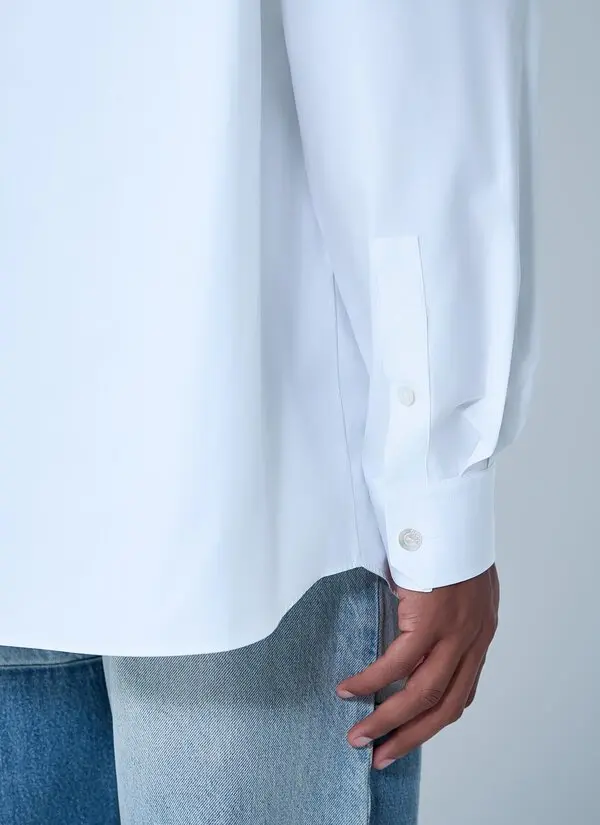 Gucci Logo Embroidery Button-down Shirt