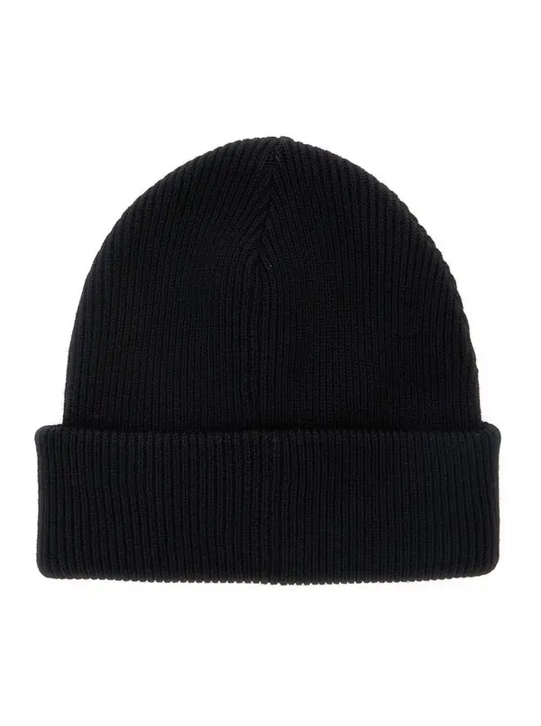 Gucci Ribbed Wool Beanie With Web Detail - Multicolor