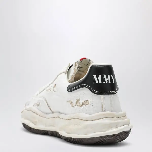 Mihara Yasuhiro Cotton Canvas Sneakers - White