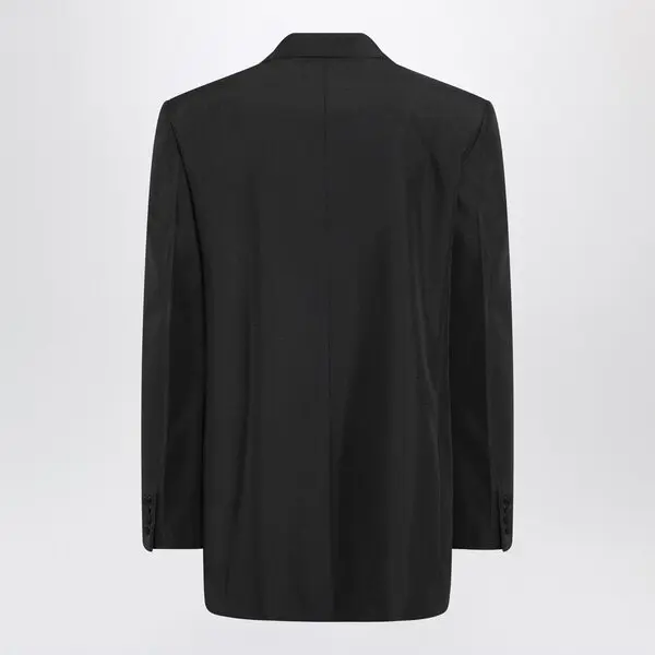 Gucci Double-breasted Jacket In Technical Panama