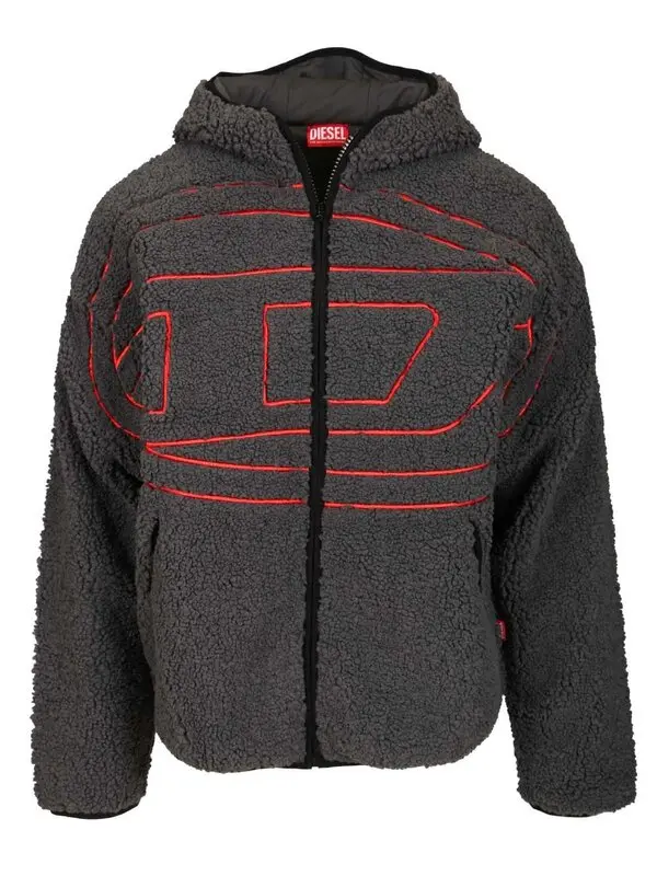 DIESEL® S-zat Teddy Hoodie