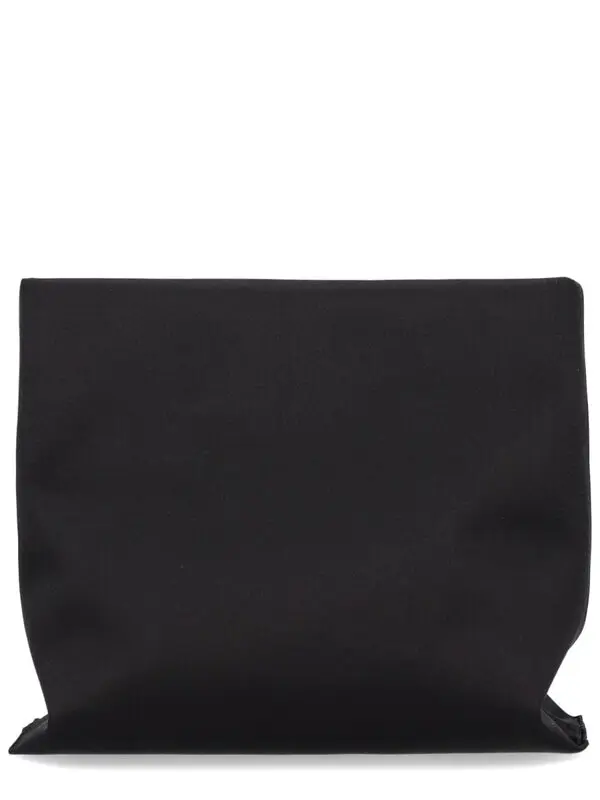 ROGER VIVIER Trompette Clutch Bag - Black