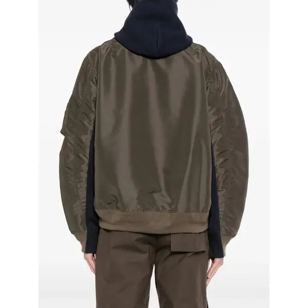 Sacai Jackets Hooded Jackets
