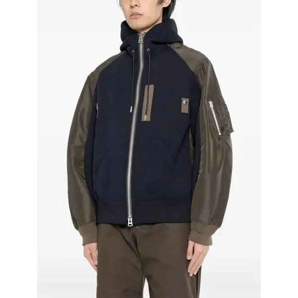 Sacai Jackets Hooded Jackets