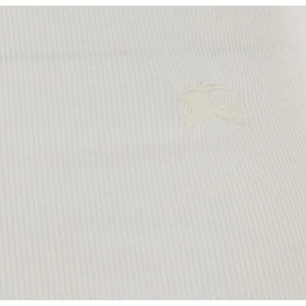 Burberry Ribbed Knit Tank Top - White