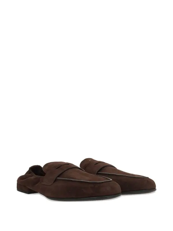 Prada Suede Leather Loafers