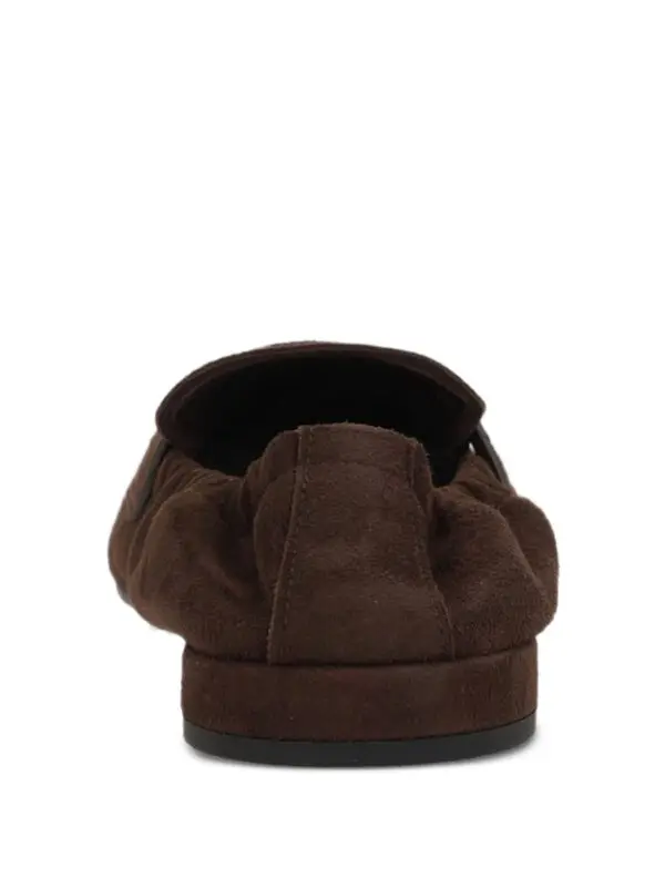 Prada Suede Leather Loafers